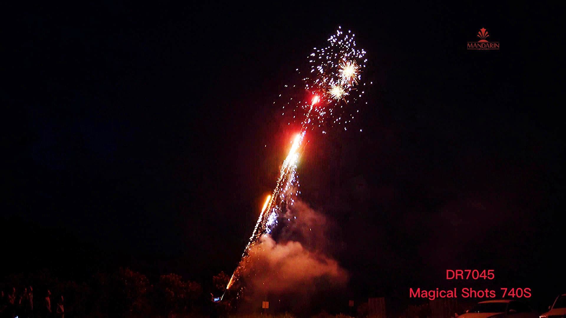 740S Magical Shots Spit Beads Fireworks Assortment Pack