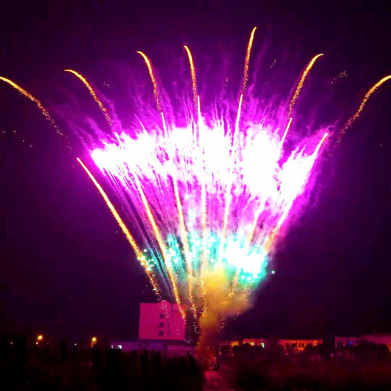 130 Shots Cake Fireworks for Parties, 1.4G Outdoor Display