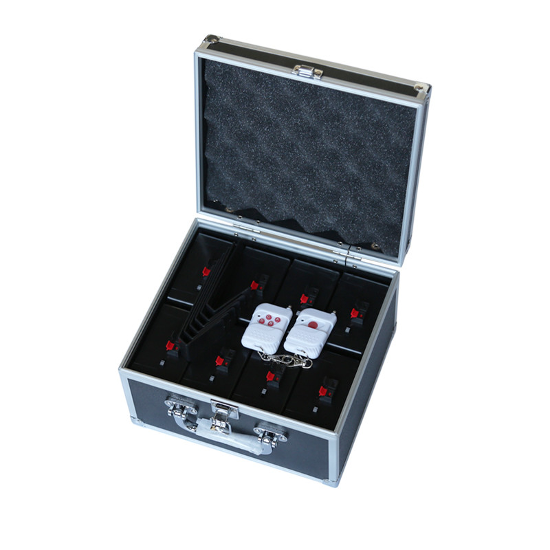 8 Cues Wireless Remote Control Fire Stage Fountain Fireworks ...