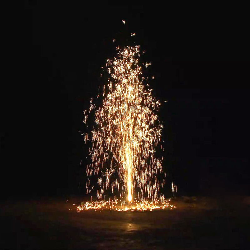 Golden Waterfall Toy Fireworks with Customizable Effects