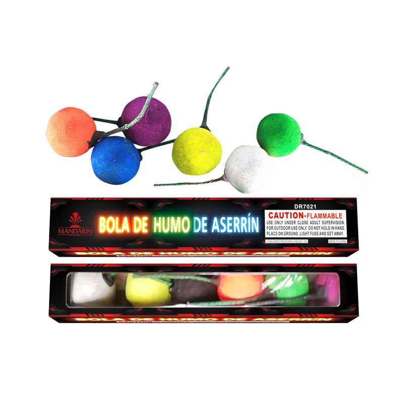 25mm Color Smoke Bomb Fireworks for Weddings & Parties