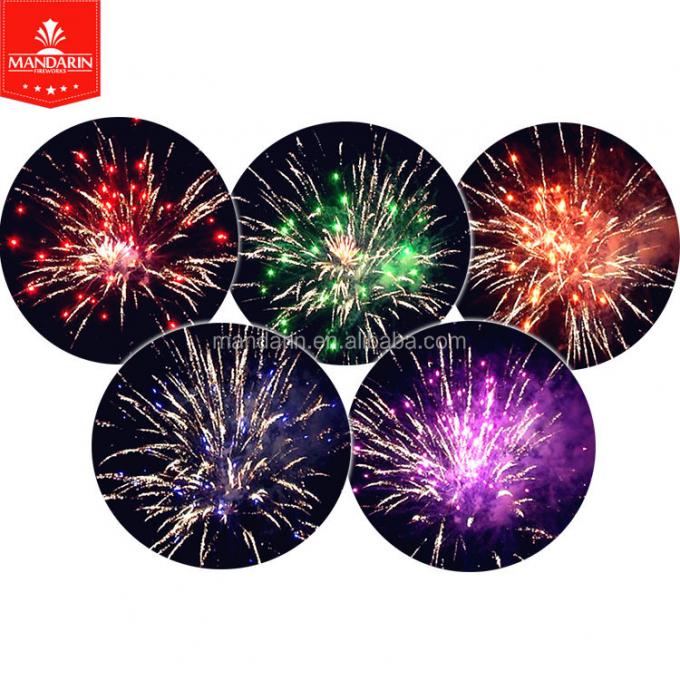Mandarin 100 Shots Big Cake Fireworks / Outdoor Fireworks Display