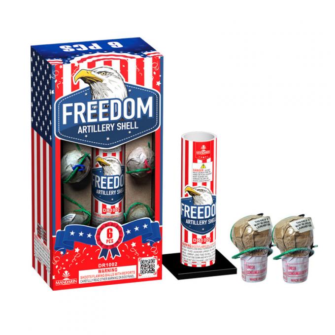 0.063 CBM Canister Artillery Shells Stadium Firework 1.75" OEM Package